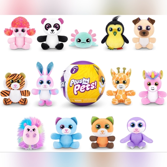 5 Surprise | Toys | Mystery Plushy Pets | Poshmark